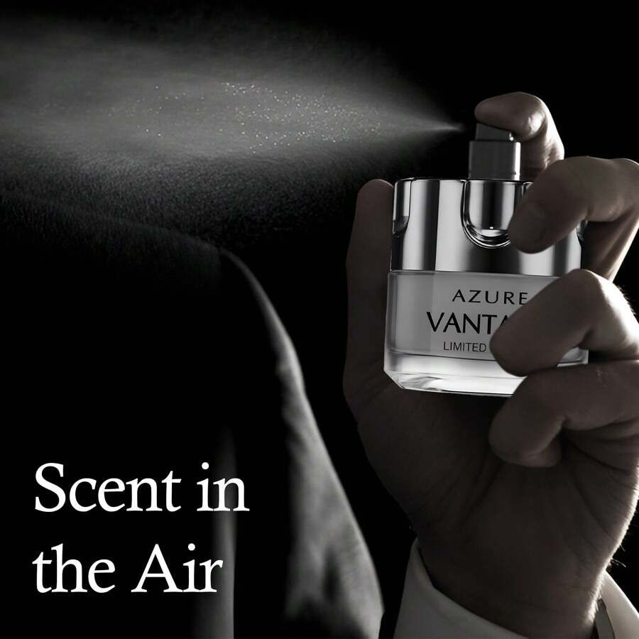 Men Perfume Azure Limited Cologne For Men Natural Spray Masculine Scent ...