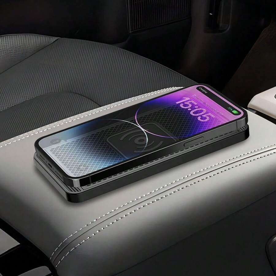 15W Wireless Car Charging Pad, Fast Charging Scalable Mobile Phone ...