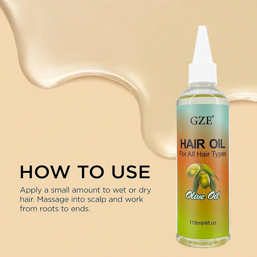 GZE Olive Oil For Hair - Stimulate Hair Strengthens, Improve Hair ...