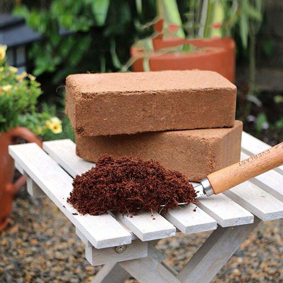 1pc Sterile Coco Peat Nutritious Soil - Universal Coconut Fiber ...