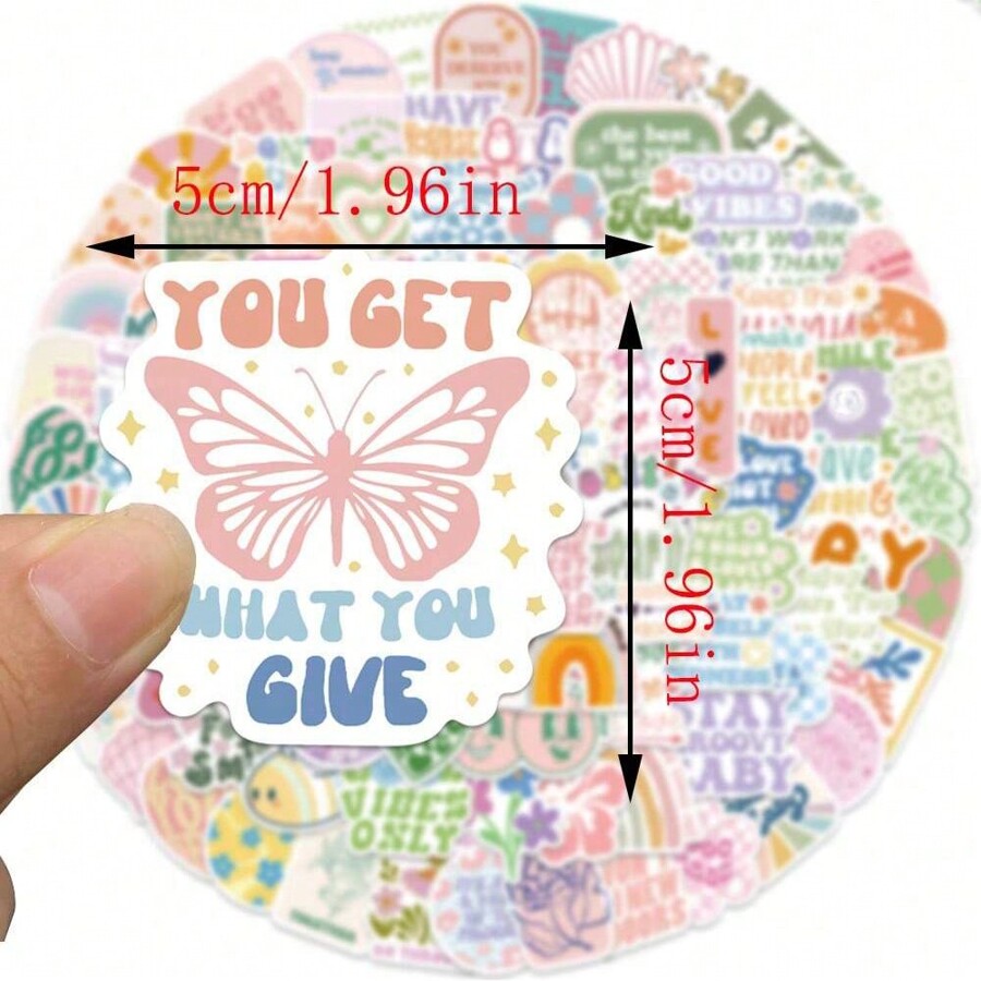 100PCS Pastel Room Decor Pastel Stickers Preppy Stickers Cute Stickers ...
