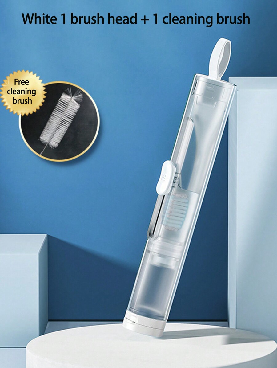 Portable Toothbrush And Toothpaste In One, Interdental Brush, Foldable ...