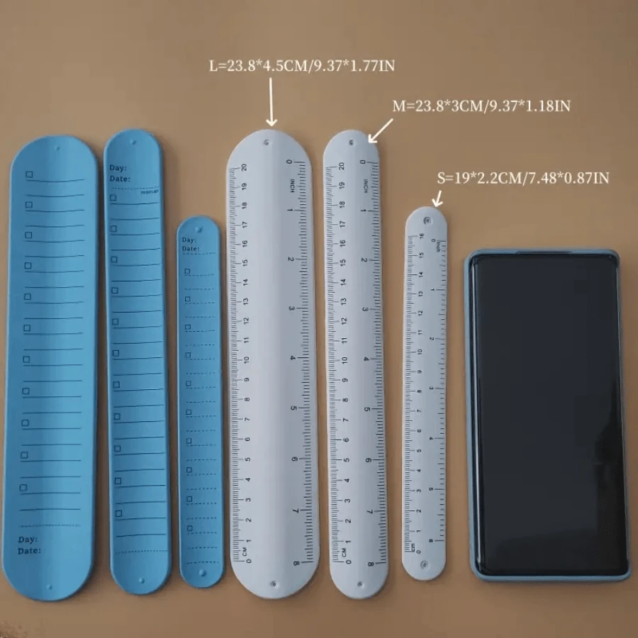 Reusable Silicone Memo Wristband, Waterproof To-Do List Bracelet ...