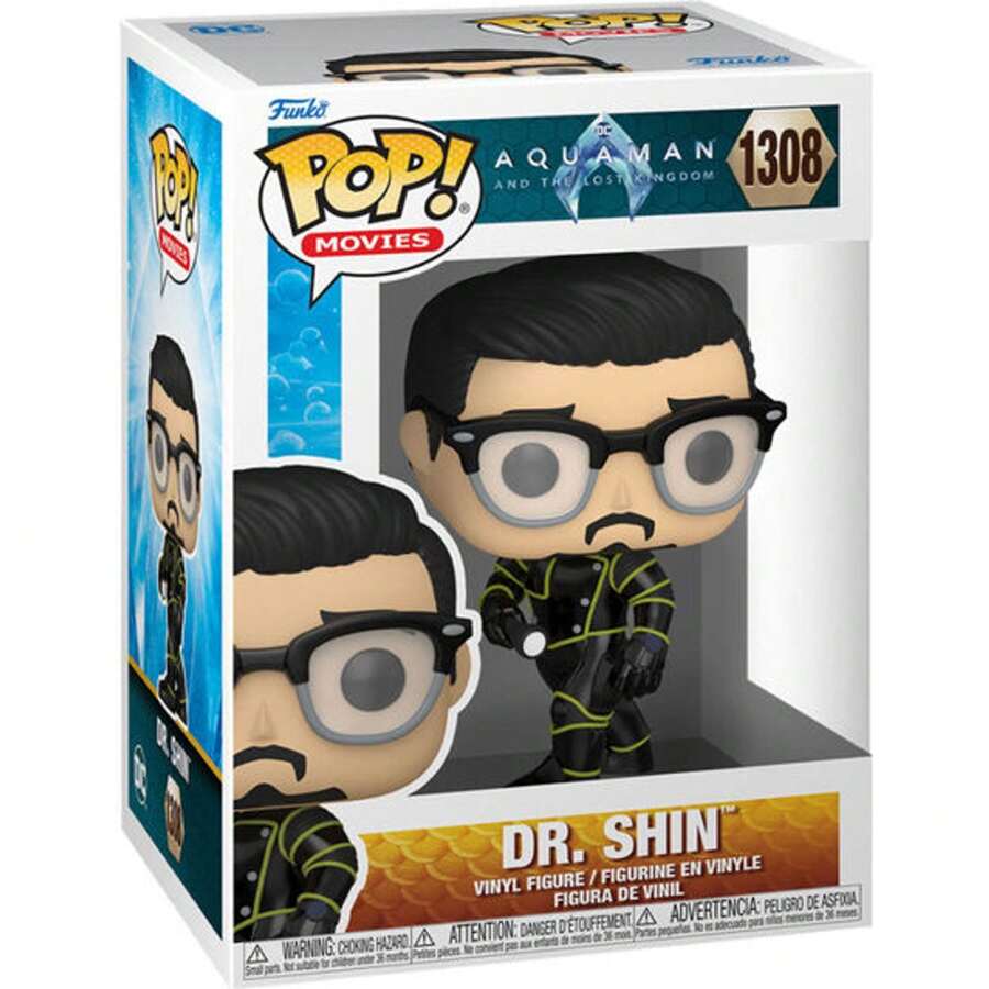 Funko FIGURA POP DC COMICS AQUAMAN Y EL REINO PERDIDO DR. SHIN - Funko ...