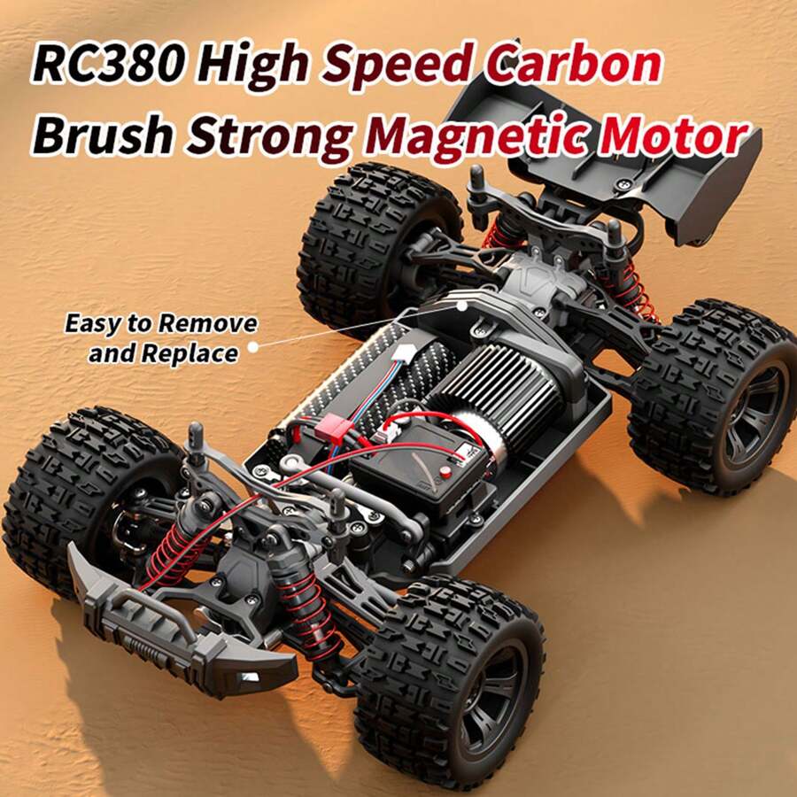 Voiture 4x4 tout-terrain, course de drift et escalade extérieur, radiocommande 2,4 GHz à l ...