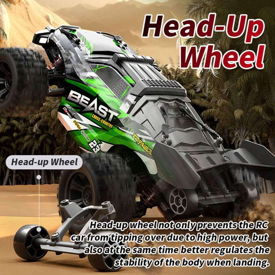 Voiture 4x4 tout-terrain, course de drift et escalade extérieur, radiocommande 2,4 GHz à l ...