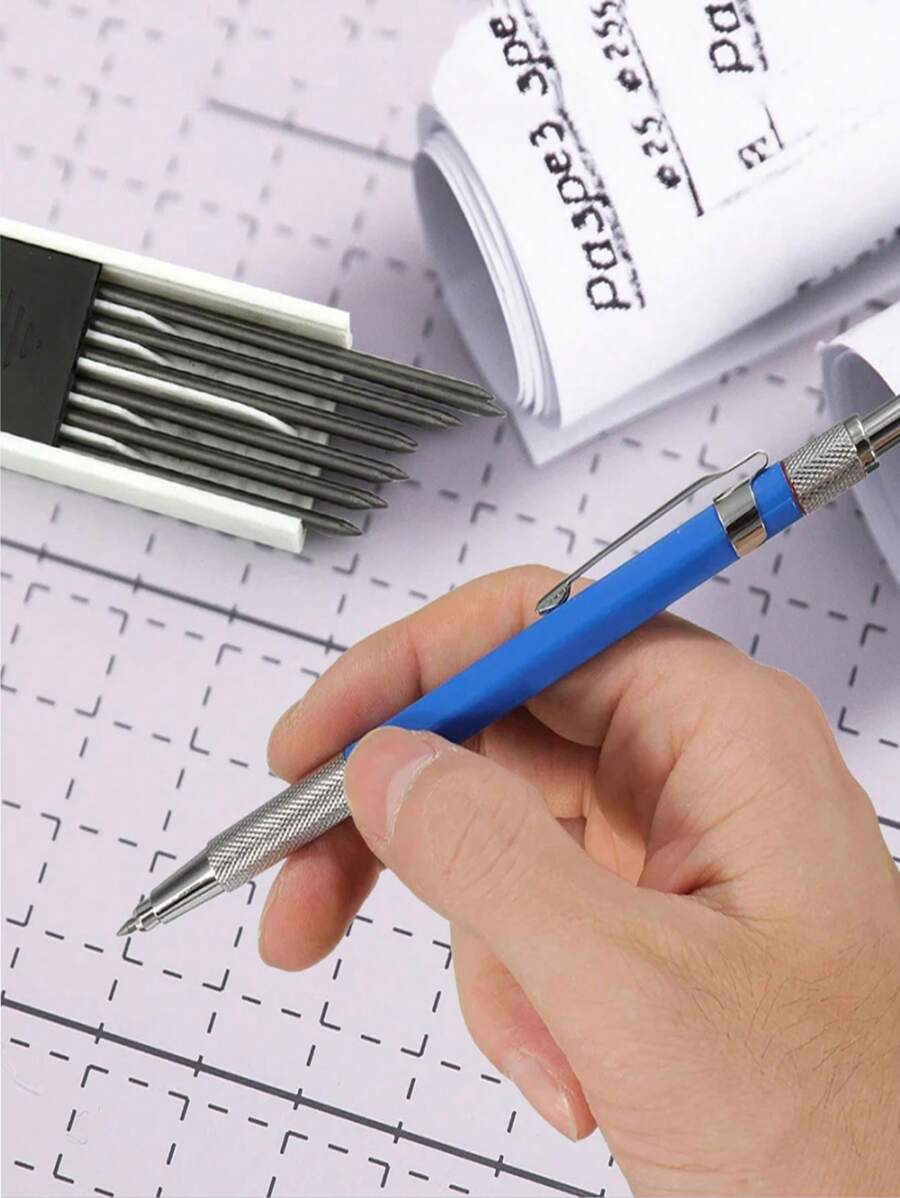 1pc 2.0mm Mechanical Pencil With Built-In Sharpener, Multipurpose For ...