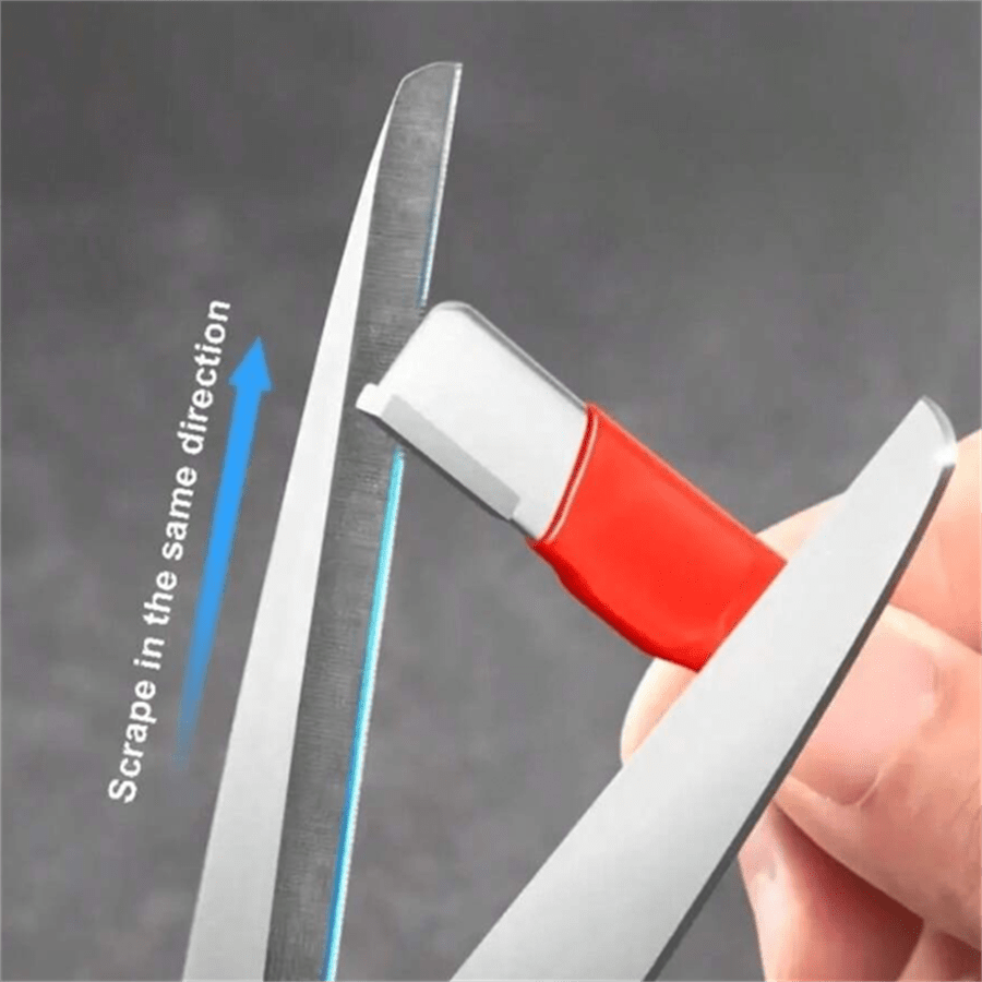 Red Iron Tungsten Steel Professional Precision Edge Knife Scissors ...