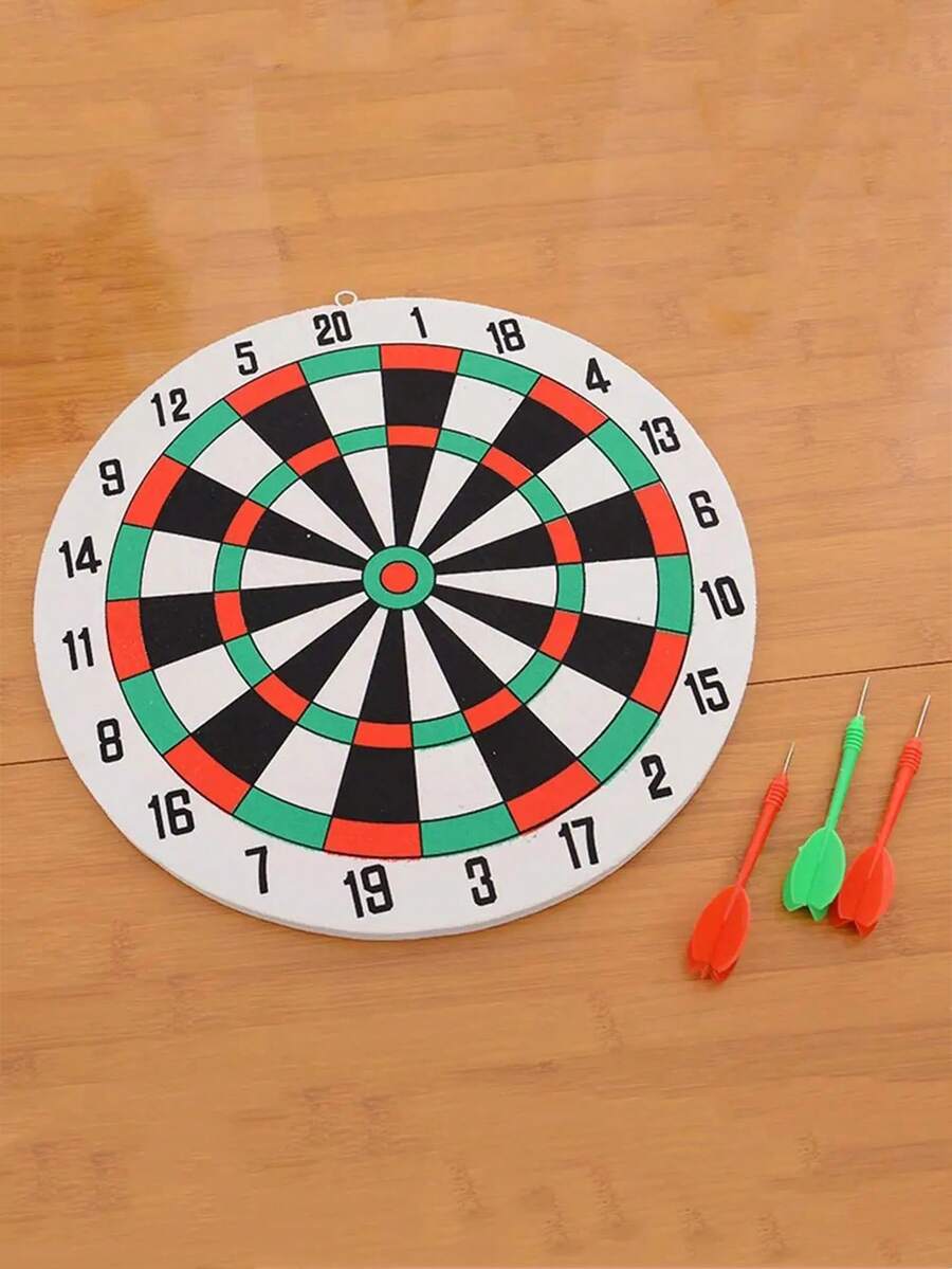 1set 12inch Foam Dart Set With Thicker Dual-Sided Wall Mounted Foam ...