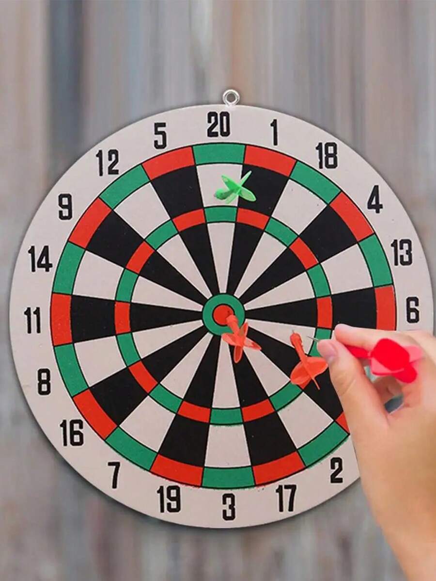 1set 12inch Foam Dart Set With Thicker Dual-Sided Wall Mounted Foam ...