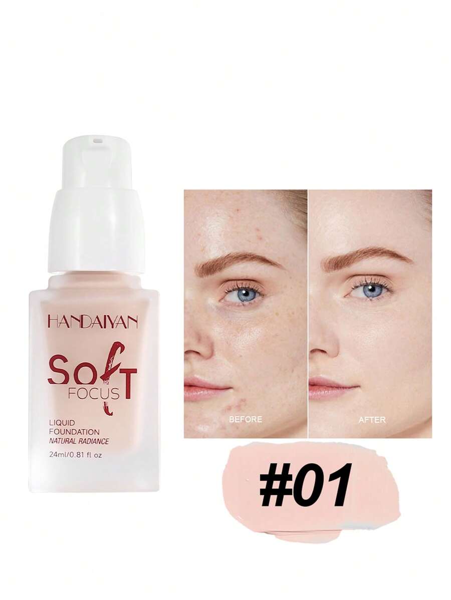 HANDAIYAN HANDAIYAN Base Líquida de Foco Suave para Corretivo e ...