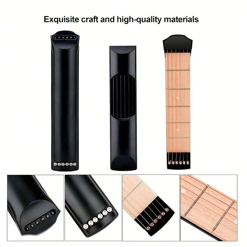 Pocket Guitar 6 Strings Finger Exercise, Guitar Finger Practice ...