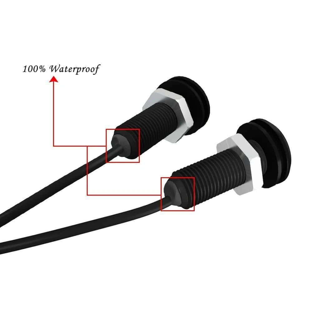 DC12V 18mm Eagle Eye LED Car Fog DRL Daytime Running Light Backup ...