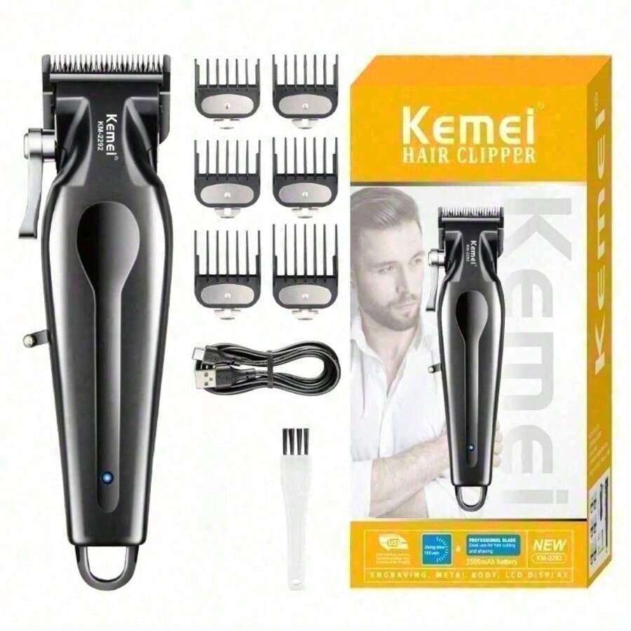 KEMEI Km-2292 Professional Hair Cutting Machine Hair Clipper DLC ...