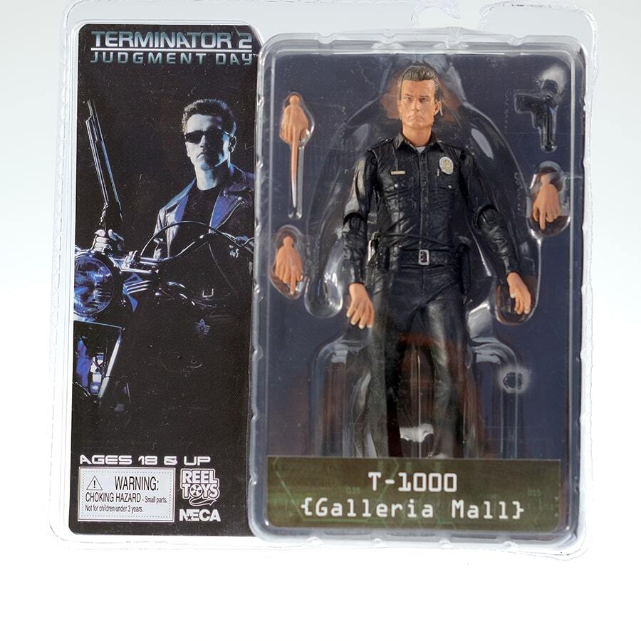 NECA NECA Terminator Series T-1000 Broken Head Version Terminator T-800 ...
