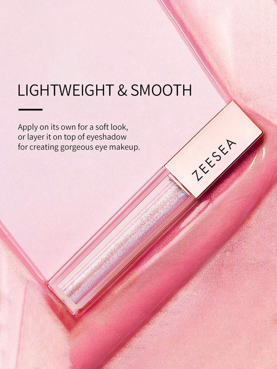 Zeesea シンフォニースター砂グリッターアイシャドウ 目を明るく長持ちする液状アイシャドウ | SHEIN JAPAN