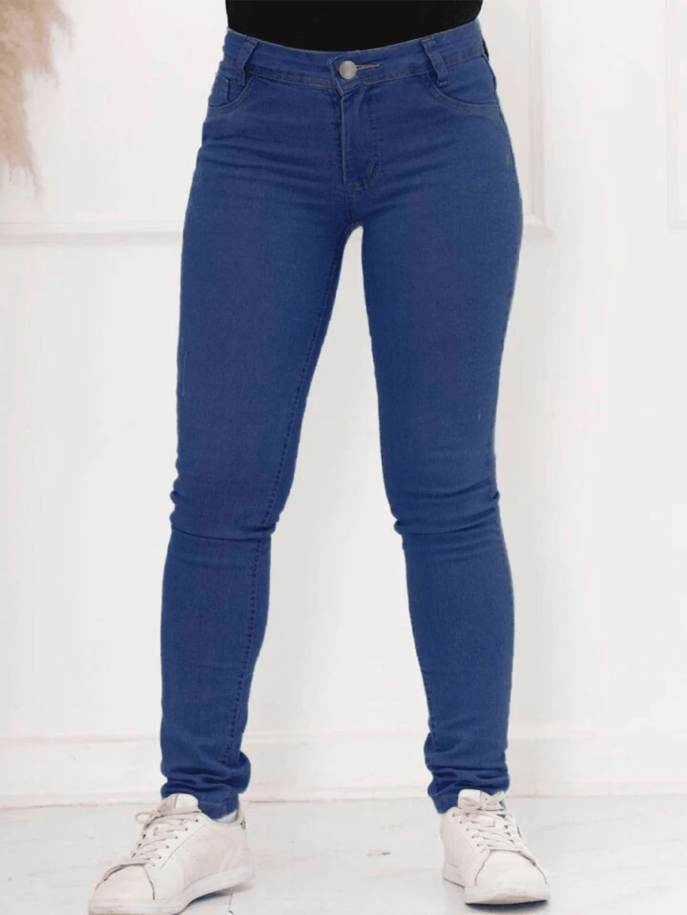 Calça Skinny Denin Jeans Juvenil para Meninas Jovens Adolescentes ...