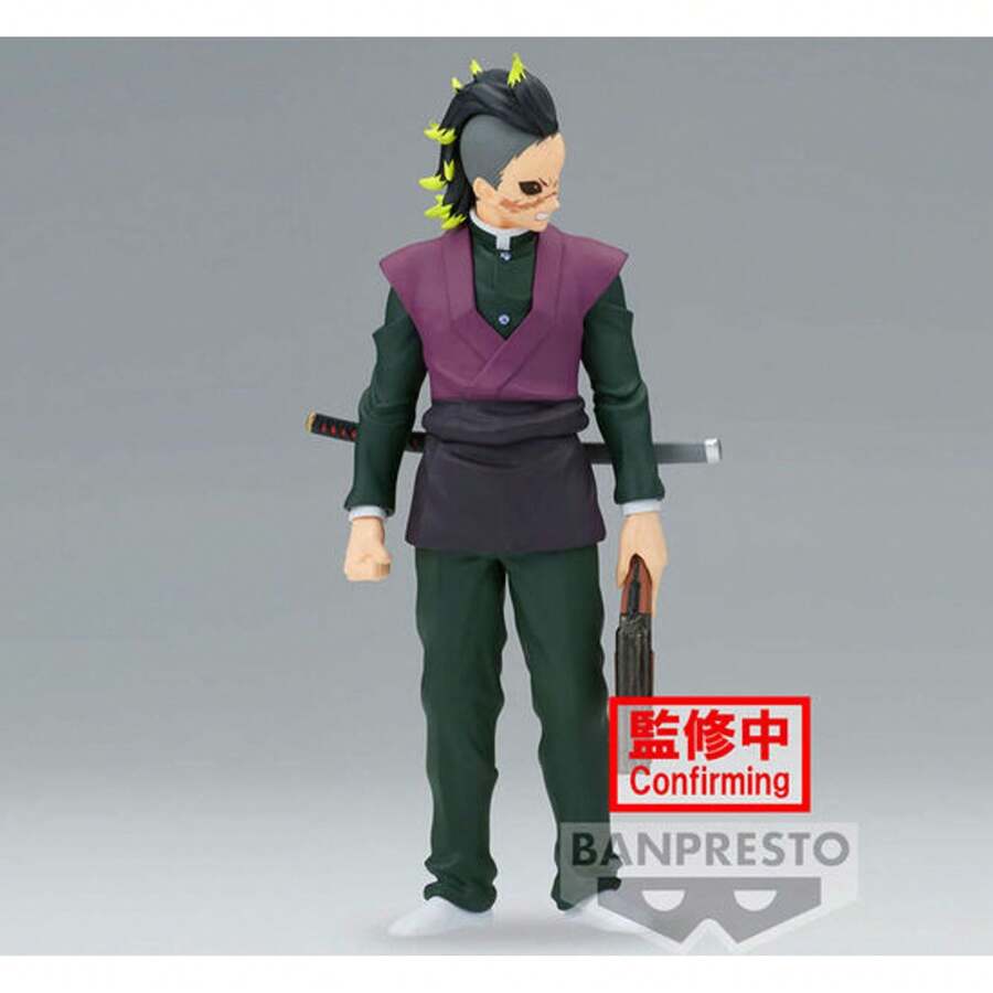 Banpresto GENYA SHINAZUGAWA DEMON SLAYER KIMETSU NO YAIBA FIGURE 17CM ...