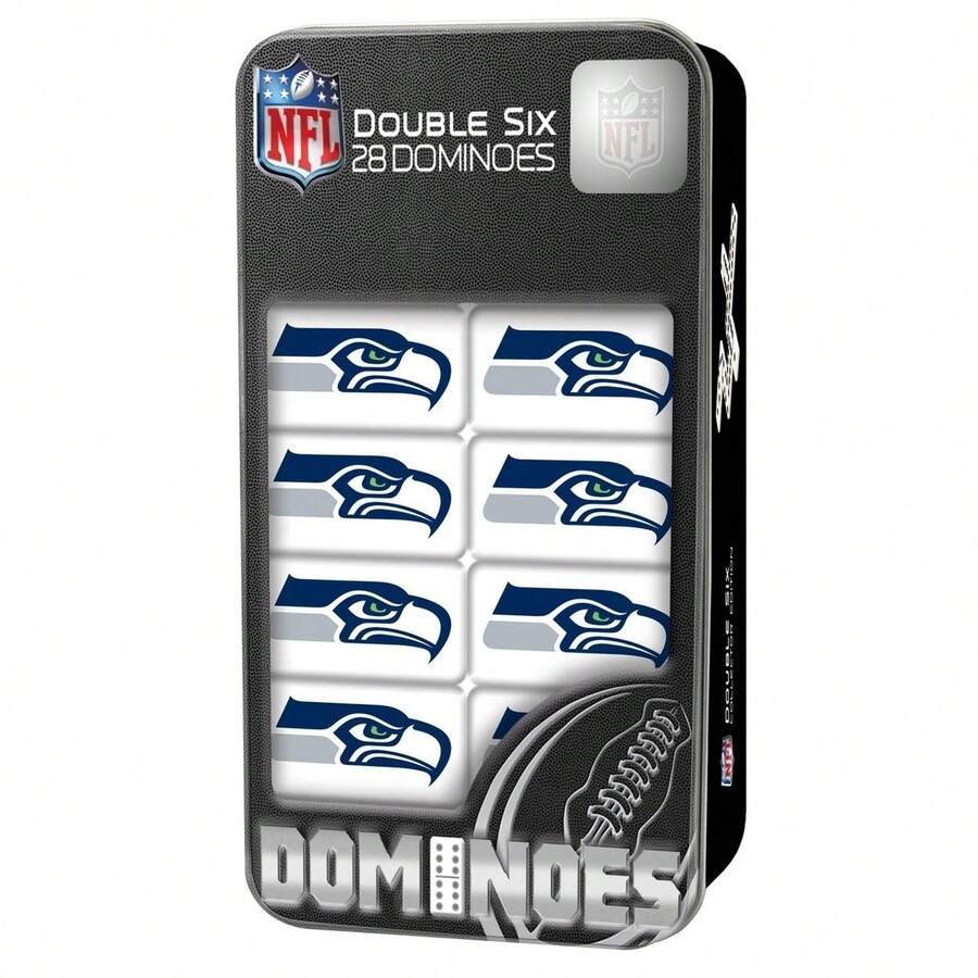 Masterpieces Masterpieces Seattle Seahawks Dominoes Set Officially ...