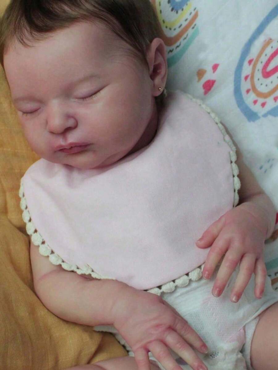 Boneca Reborn Realista de Silicone Macia de 50cm (20 polegadas ...