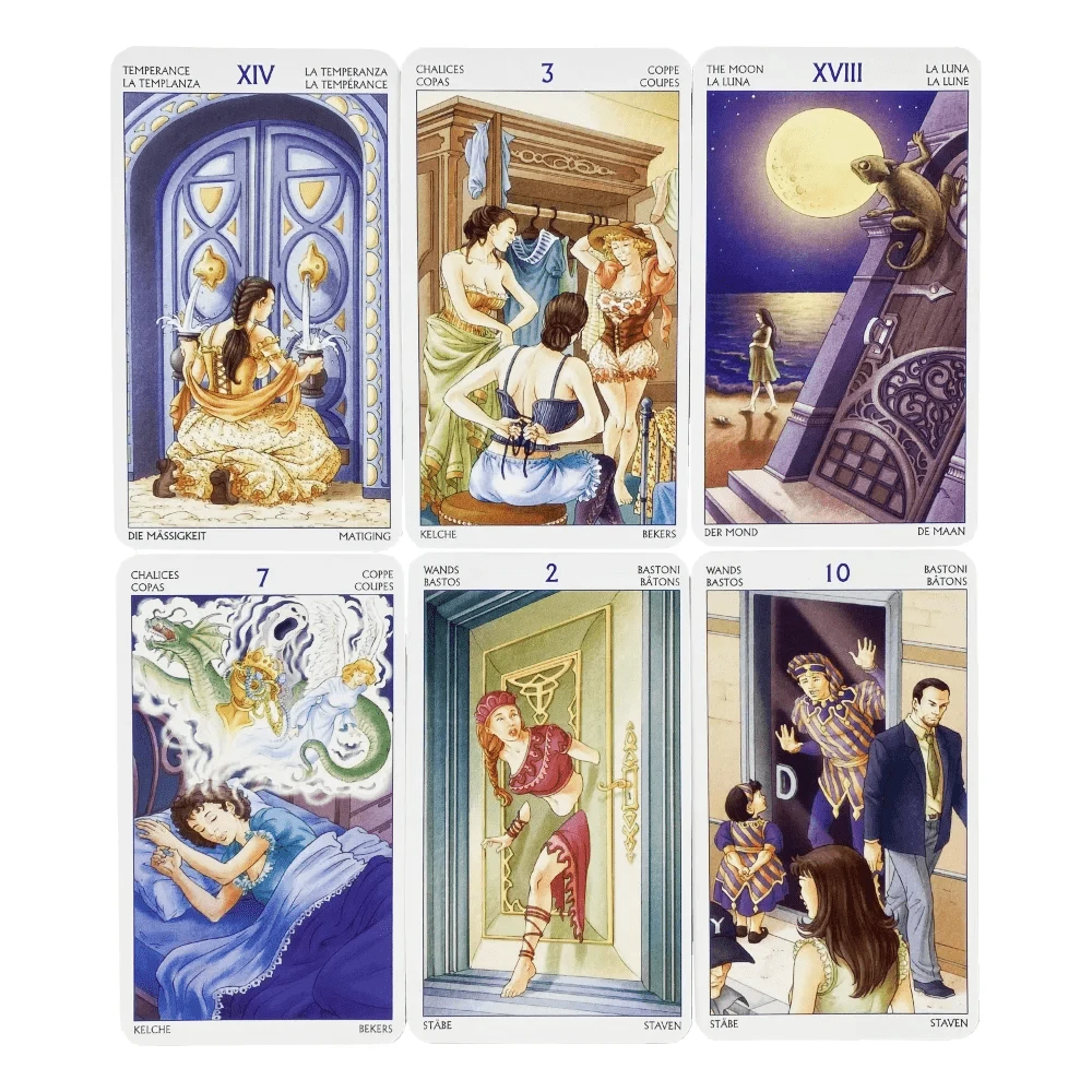 Tarot Of The 78 Doors Divination Deck English Versions Edition Oracle ...