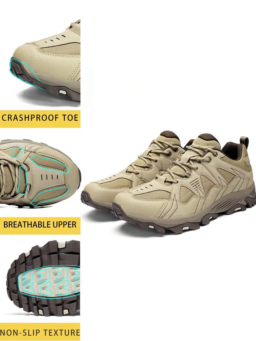 TECTOP Botas de caminhada impermeáveis de cano alto para mulheres e ...