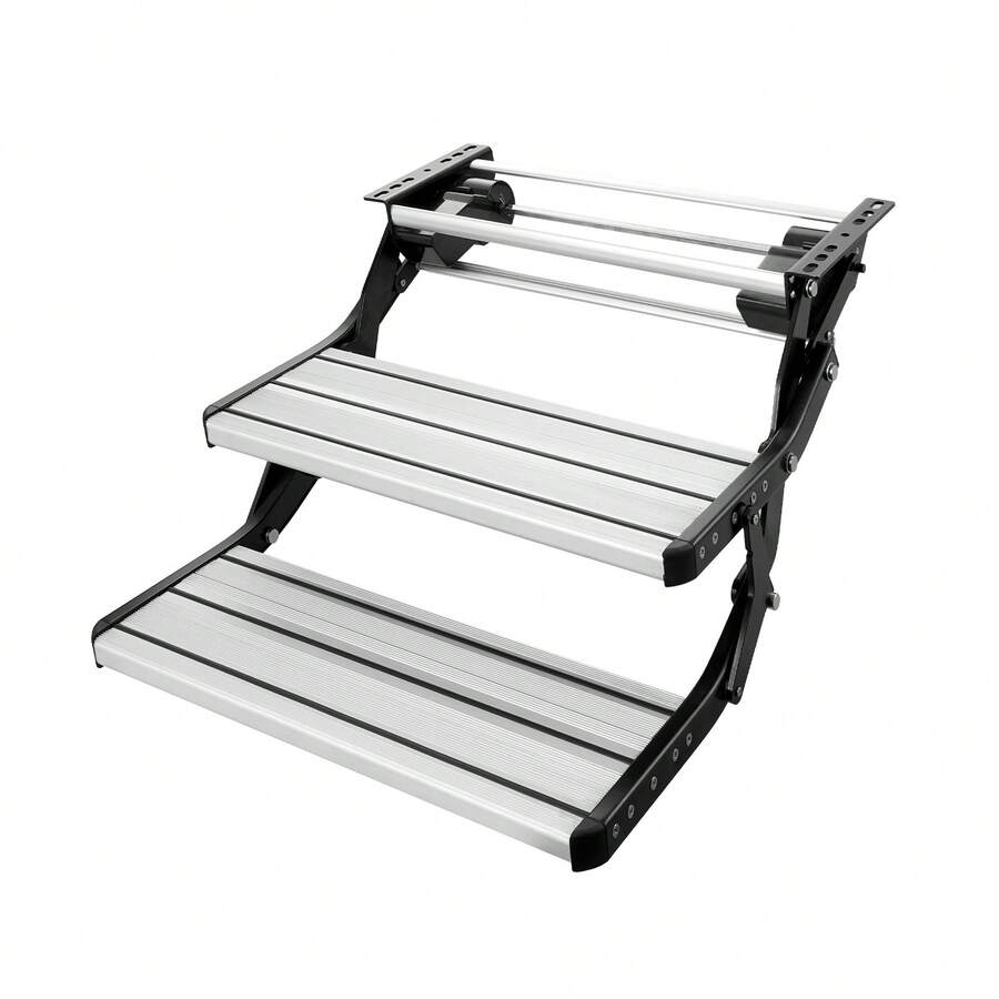 RV Steps 2-Step Electric Retractable RV Stairs 12V Auto-Folding 440 LBS ...
