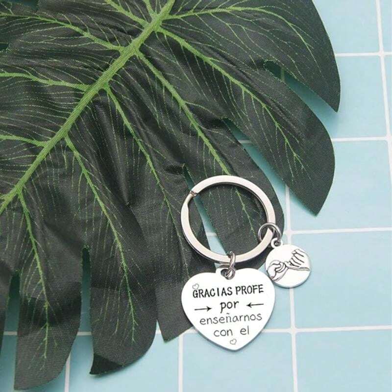 Keyholder Gift From Students, Appreciation Gift For Teacher, Engraved ...