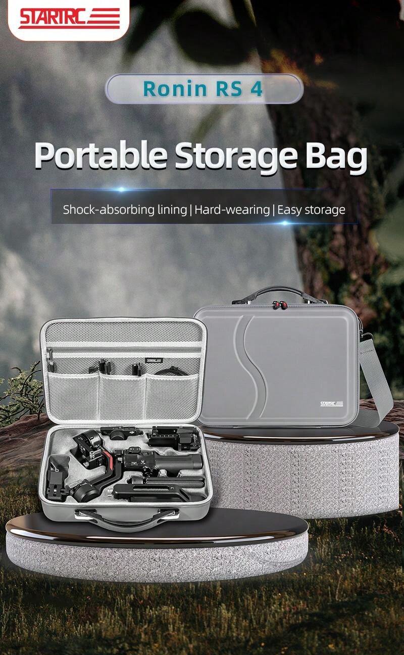 STARTRC Carrying Case Shoulder Bag For DJI RS4 Gimbal, Portable One ...