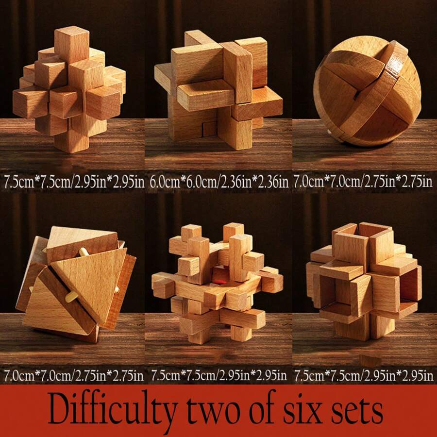 Intricate Wooden Luban Lock, A Crystallization Of Wisdom From Ancient ...