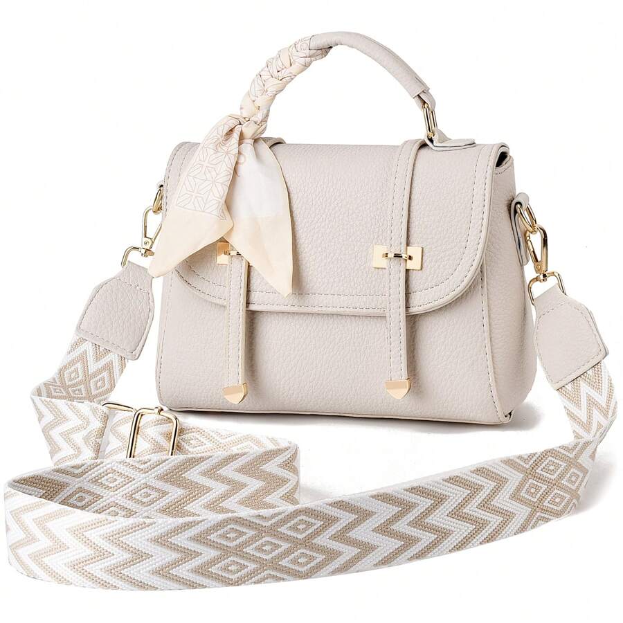 I IHAYNER Crossbody Bags For Women Vegan Leather Purses Top Handle ...