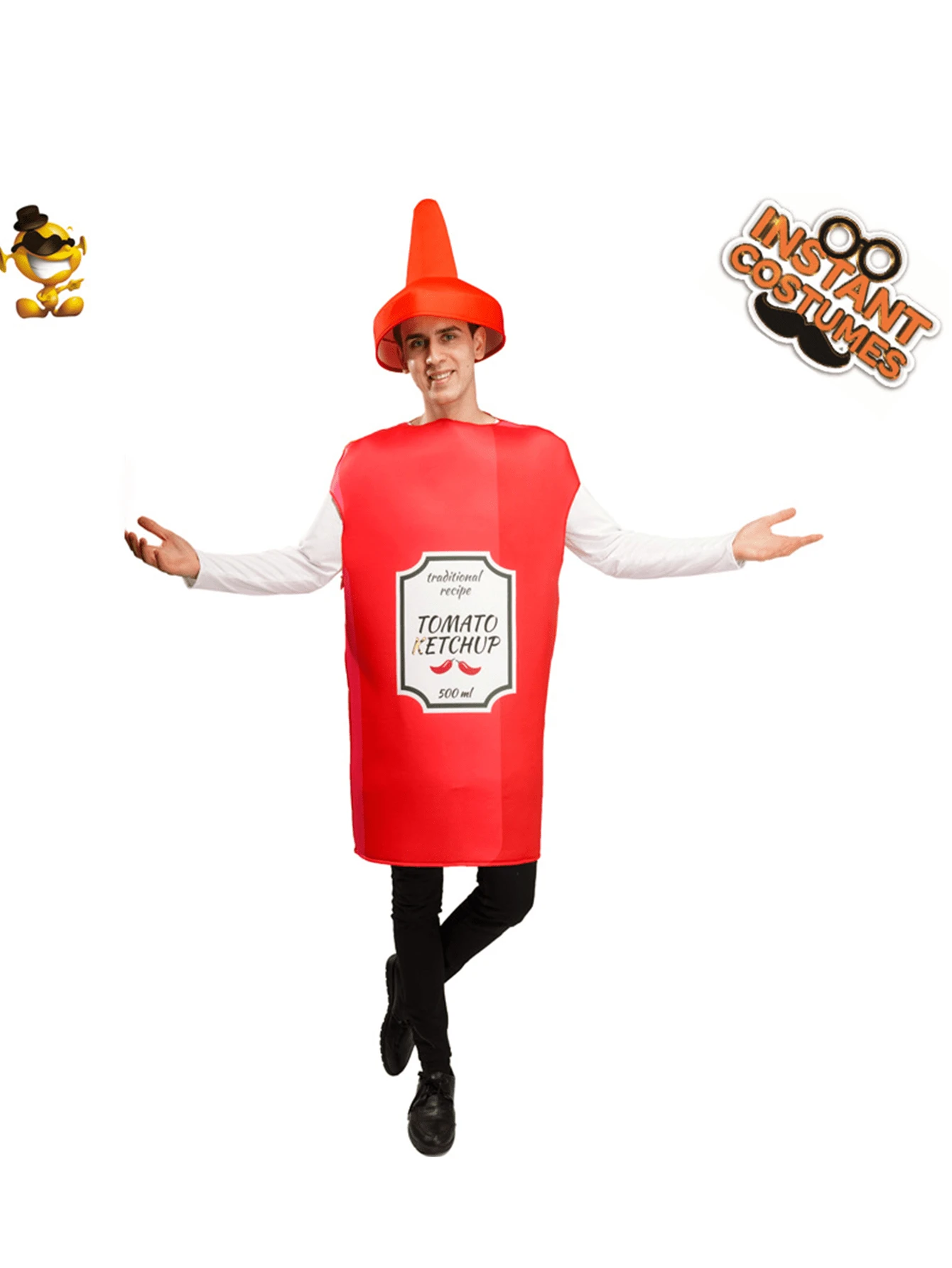 Couple Mustard & Tomato Sauce Cosplay Costume, Stage Performance ...