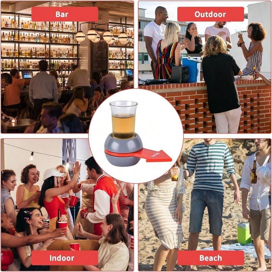 Shot Spinner Spin The Shot Fun Drinking Game Spin Shot Game Jogos de ...