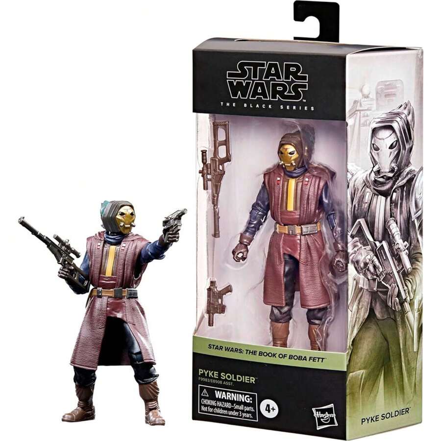 Hasbro PYKE SOLDIER THE BOOK OF BOBA FETT STAR WARS FIGURE 15CM - High ...