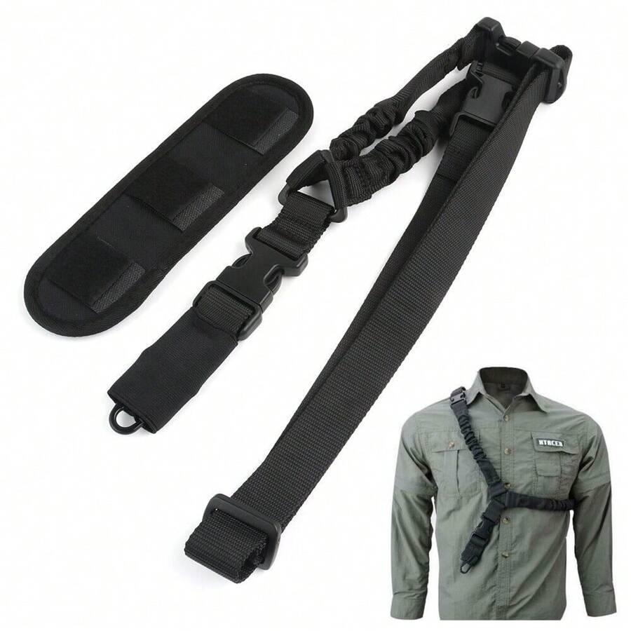 Tactical One Single Point Rifle Sling Gun Sling Strap With QD Buckle ...