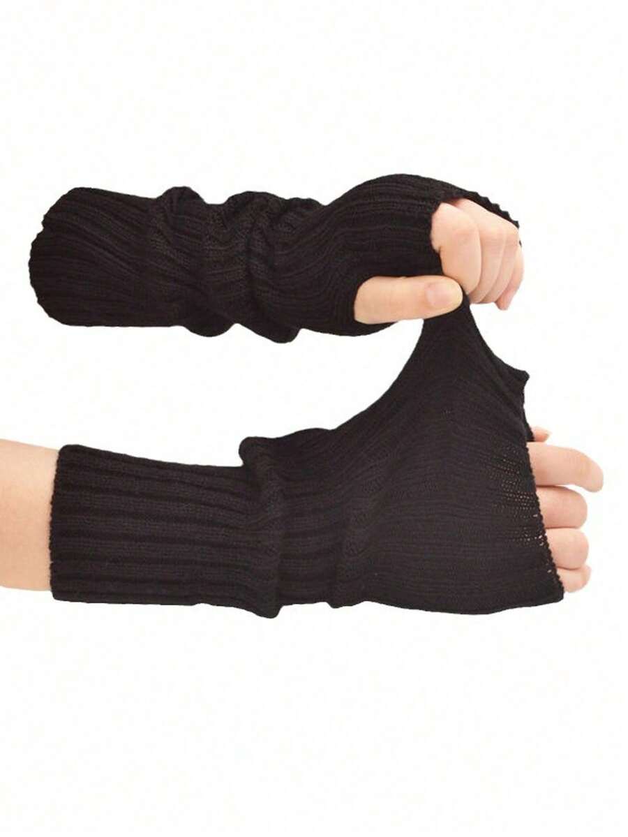 1pair Y2k Ballet Style Lace DIY Tie-Up Sun Protection Sleeves Lolita JK ...