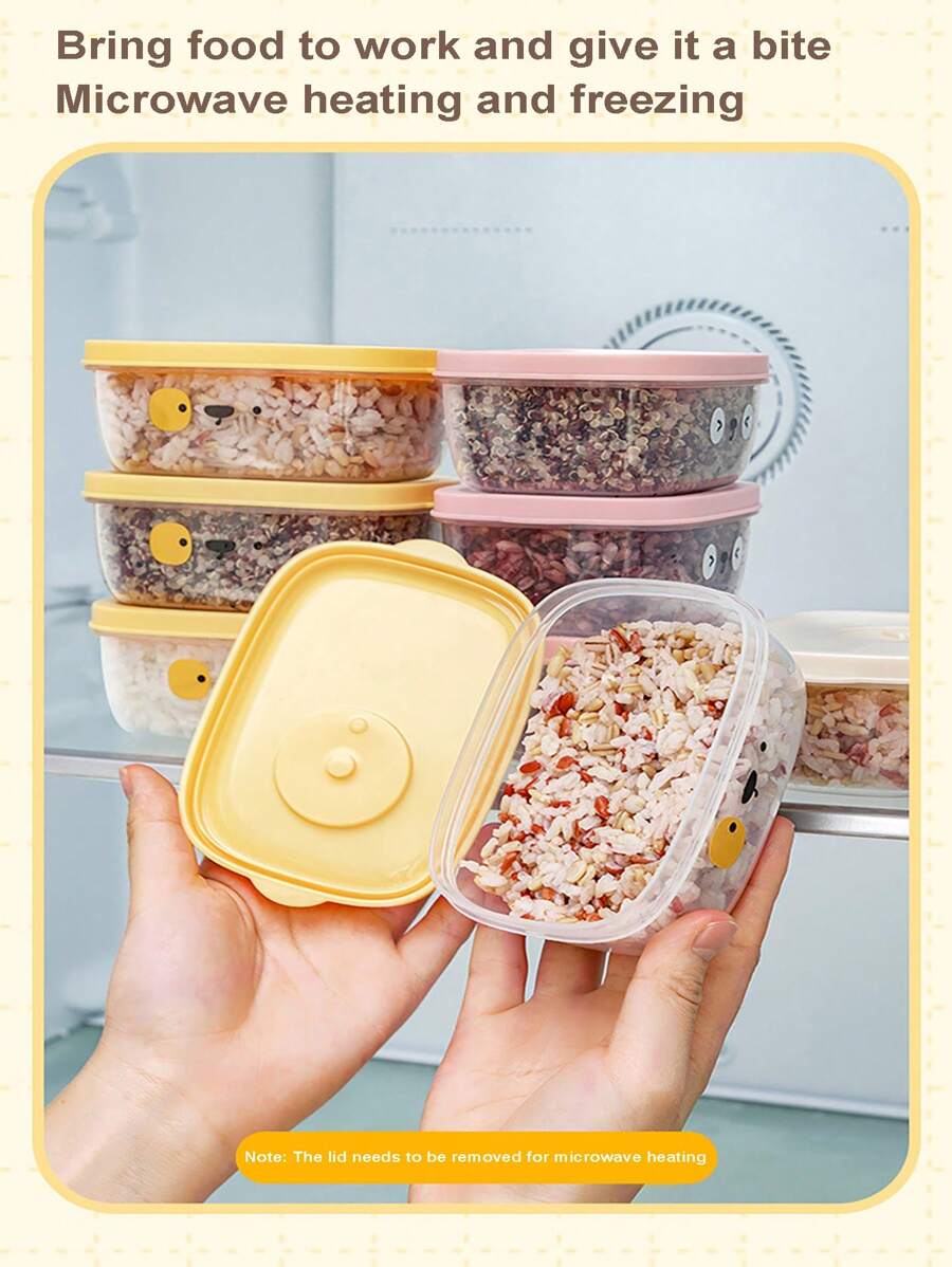 Multi-Grain Rice Meal Prep Containers, Freezer & Microwave Safe Lunch ...