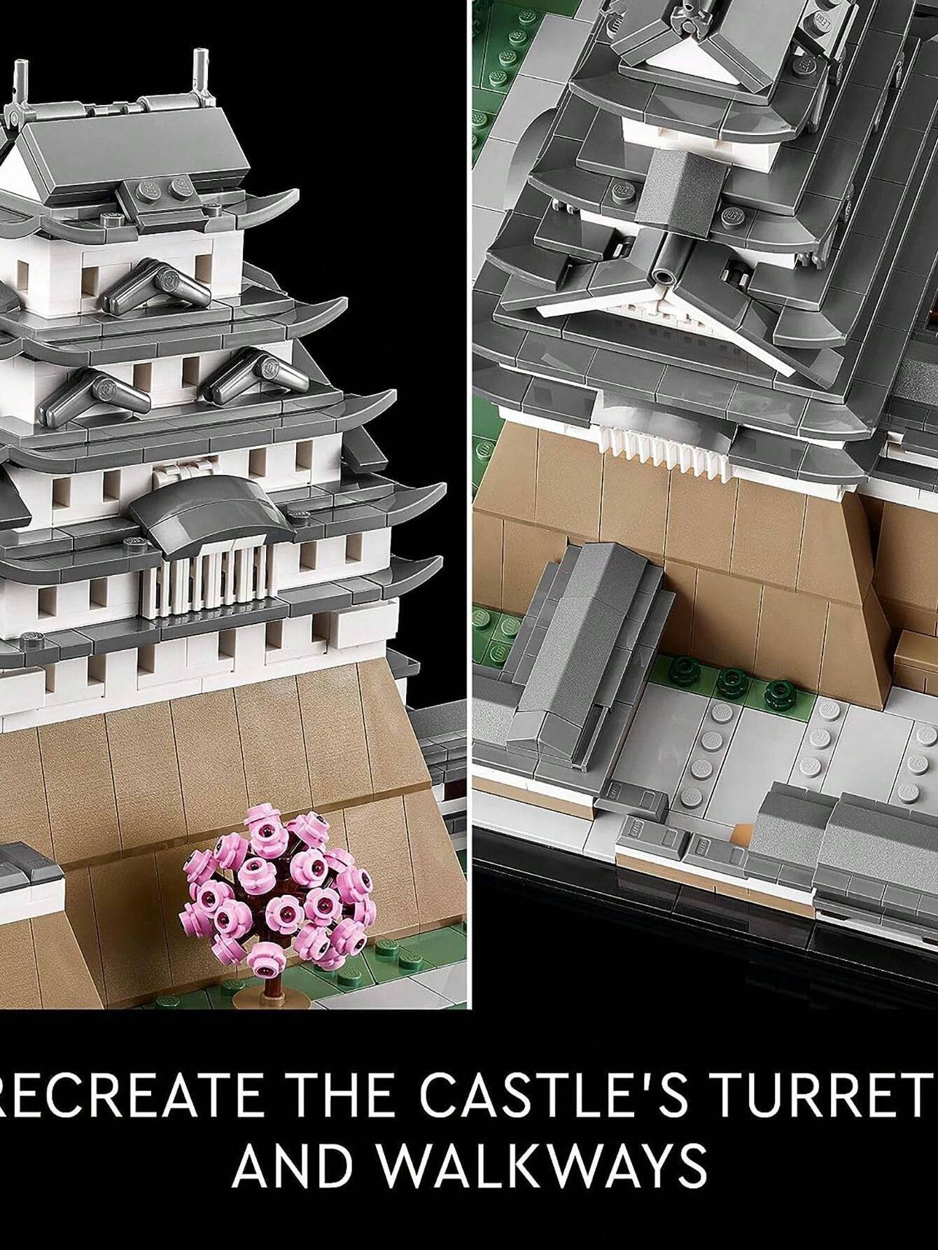 LEGO Coleção de Marcos da Arquitetura LEGO: Castelo de Himeji 21060 ...