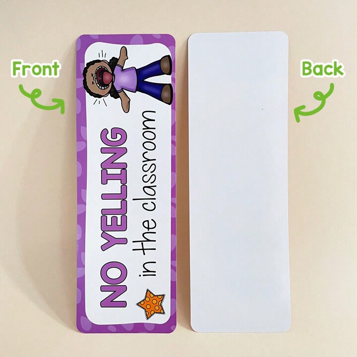 16Pcs Classroom Rules Bulletin Posters Set For Classroom Decorations ...