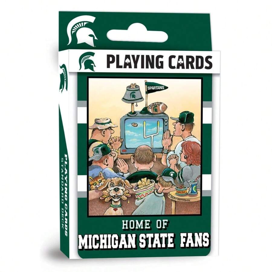 Masterpieces Masterpieces Michigan State Spartans Playing Cards 54 Card ...