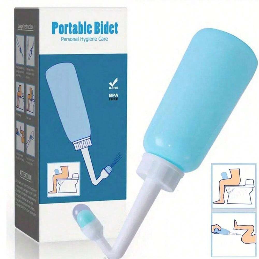 1pc Portable Bidet 16oz Peri Bottle 500ml Travel Bidets The Ultimate Feminine Care Tool For On ...