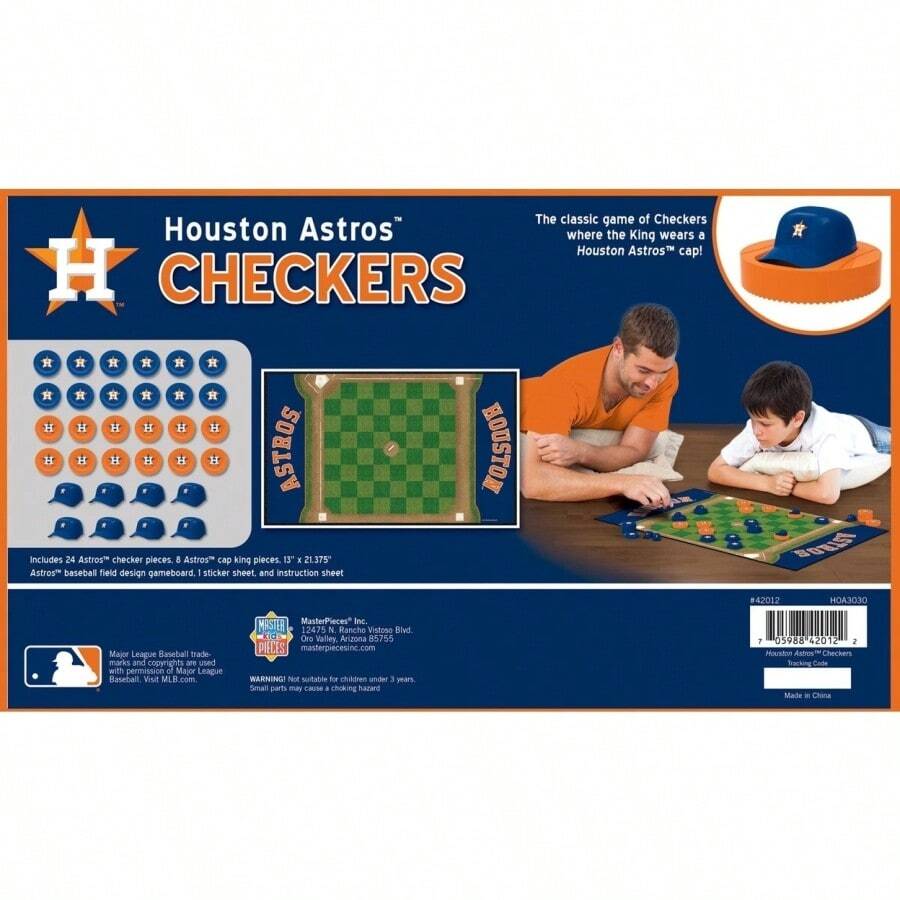 Masterpieces Masterpieces Checkers Board Game MLB Officially Licensed ...