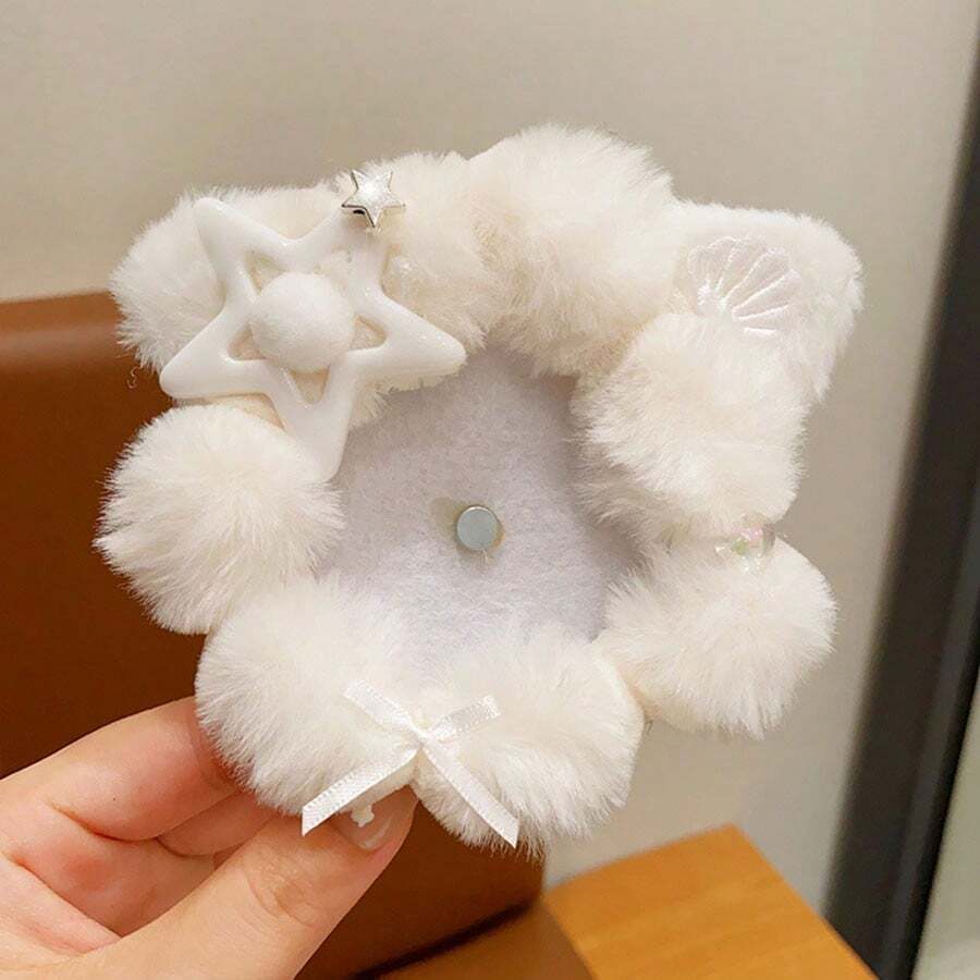 Super Cute Cat's Ears Shaped Badge Holder Decoration Badge Display Rack ...