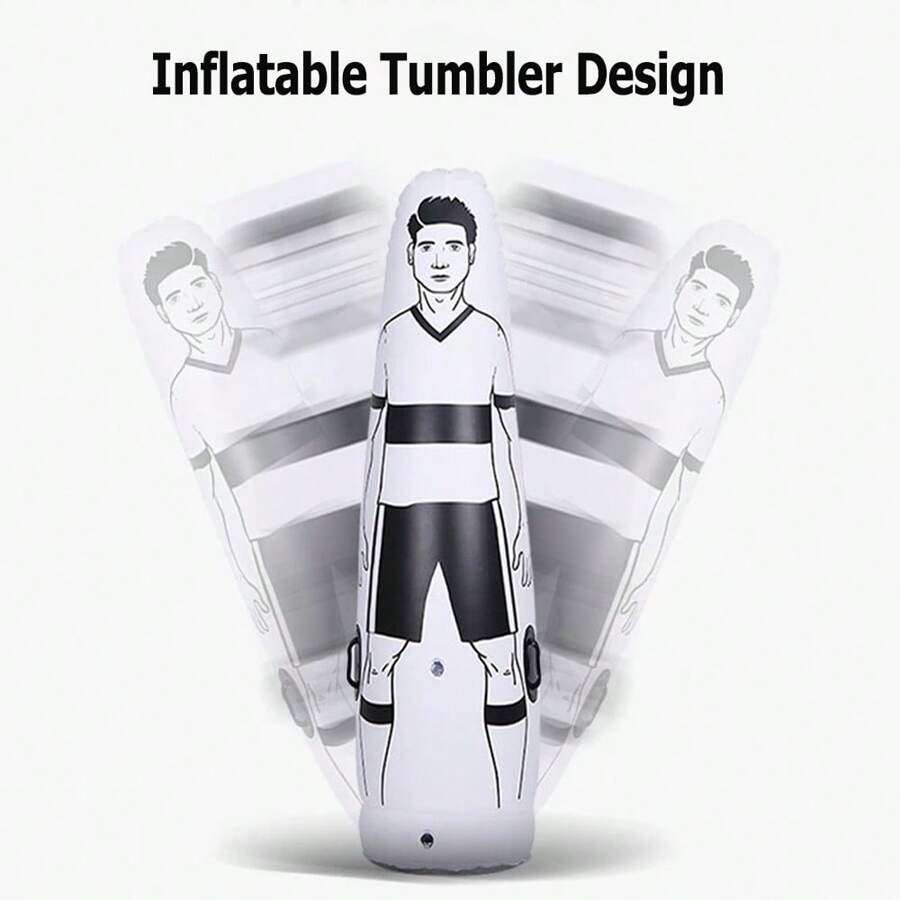 Inflatable Soccer Dummy Goalkeepr Air Mannequin Free Kick Defender Wall ...
