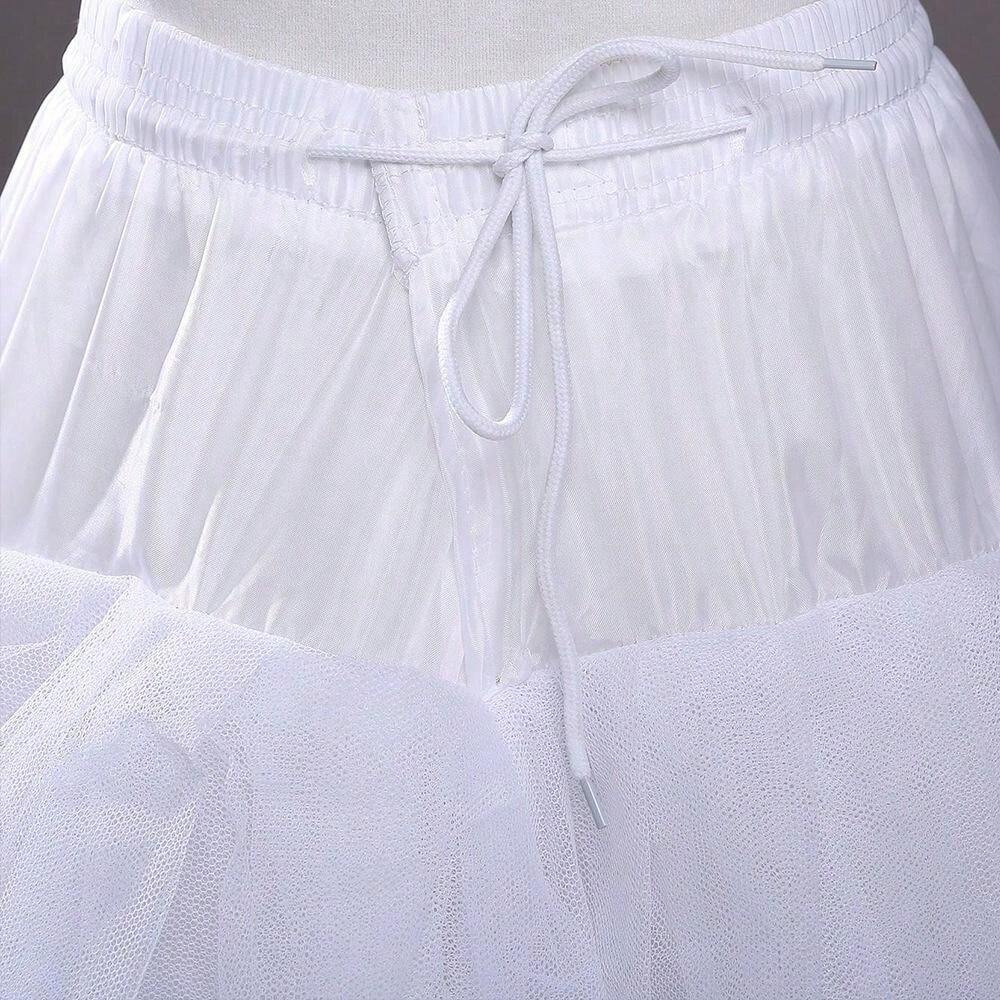 Long Soft Petticoat Underskirt For Wedding Dress, Multi-Layer Hard Mesh ...