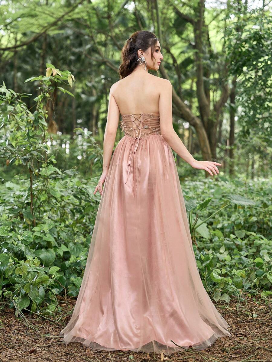 Sukienki damskie formalne i wieczorowe Elegancka suknia dla gościa na ...