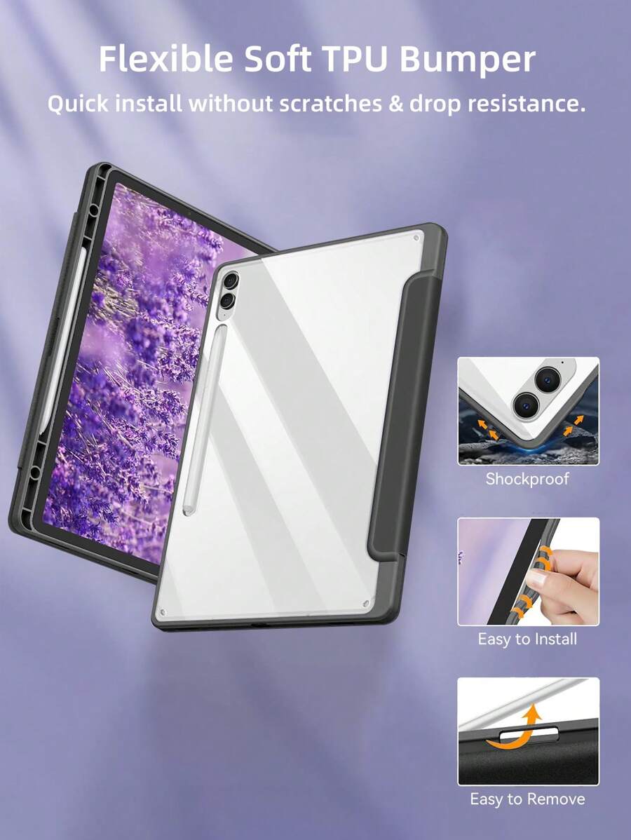 DANYCASE Tablet Case Compatible With Samsung Galaxy Tab S9+ S9FE+ S9 ...