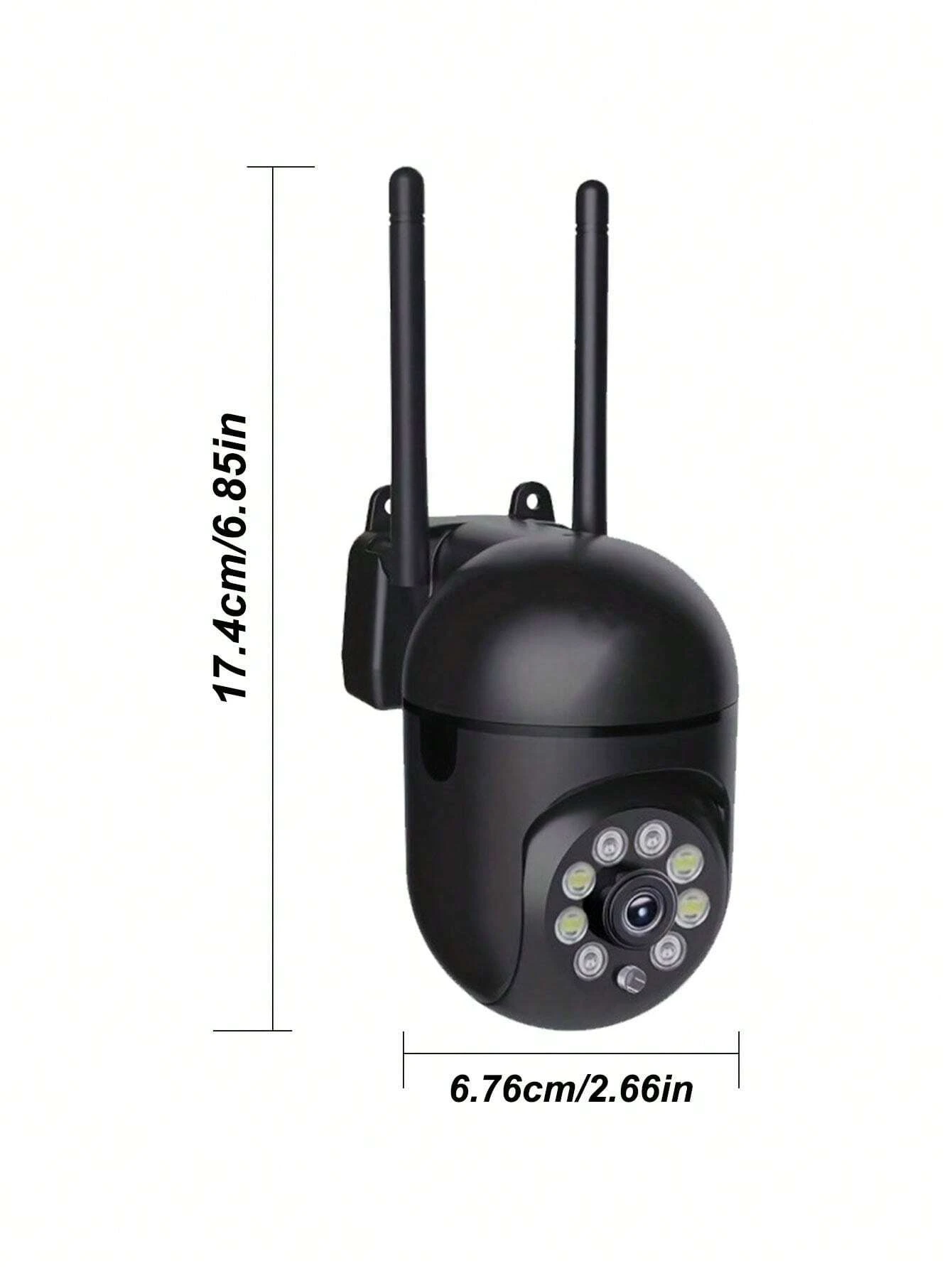 Teruhal 1 pieza Cámara de seguridad inalámbrica WiFi HD 1080P, video ...