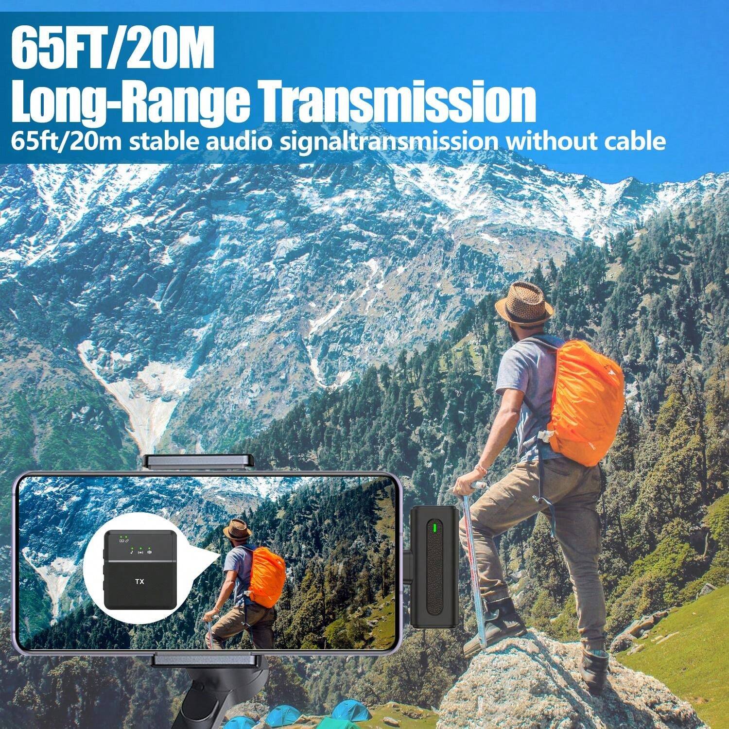 Factory Direct Selling SX8 Wireless Microphone Mini Professional ...