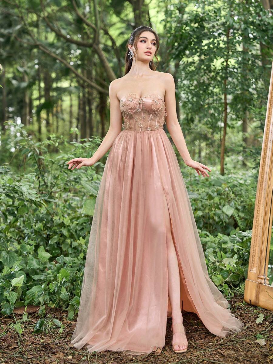 Sukienki damskie formalne i wieczorowe Elegancka suknia dla gościa na ...